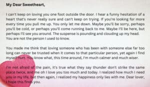 30 Deep Love Letters For Your Love - LoverJournal