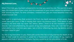20 Heart Touching Love Letters To Make Him Cry - LoverJournal