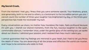 20 Impressive Love Letters For A Crush - LoverJournal