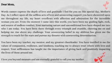 25 Heart-Touching Mom Love Letters - LoverJournal