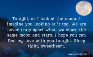 200 Good Night Love Messages For Her - Lover Journal