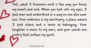 50 Deep Love Letters For Him To Win His Heart - LoverJournal