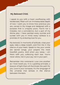 15 Inspiring Love Letters From God - LoverJournal