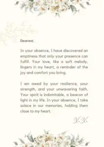 20 Missing You Love Letters To Express Emotions - LoverJournal