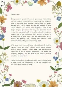 20 Inspirational Love Letters To Make A Day Special - LoverJournal