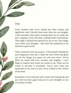 15 Memorable Thinking Of You Letters - LoverJournal