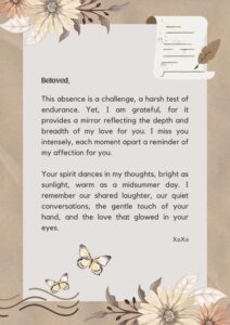 20 Missing You Love Letters To Express Emotions - LoverJournal