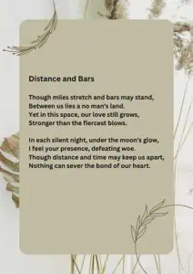 20 Supportive Prison Poems For Him - Lover Journal