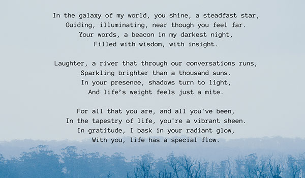 30 Thanksgiving Appreciation Poems For Him - LoverJournal