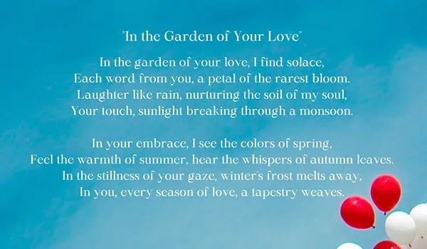 30 Lovable Poems To Make Her Feel Special - LoverJournal