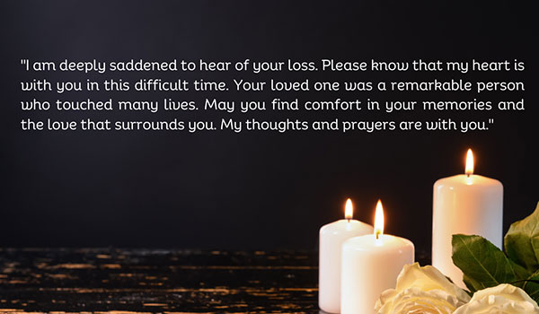 100 Loss of A Loved One Messages - LoverJournal