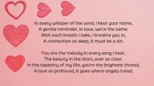 30 Deep Love Poems You Will Love - LoverJournal