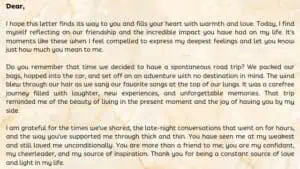 15 Heartwarming Friendship Love Letters - LoverJournal