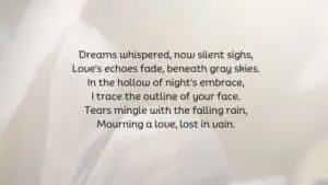 30 Short Sad Poems To Express Your Feelings - LoverJournal