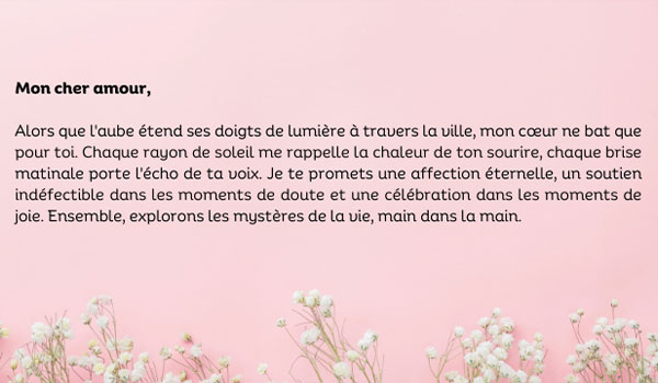 20 French Love Letters You Will Like - LoverJournal