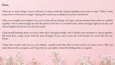 30 I Like You Letters For Her - LoverJournal
