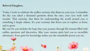 20 Letters To Daughter To Make Her Happy - LoverJournal