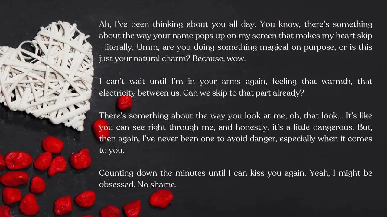 50 Seductive Letters For Him To Ignite Your Romance - LoverJournal