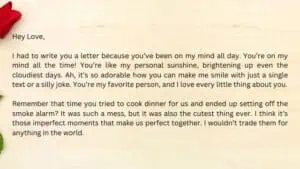 30 Sweet Love Letters For Him To Win His Heart - LoverJournal
