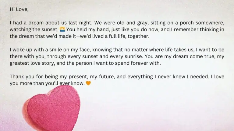 30 Sweet Love Letters For Him To Win His Heart - LoverJournal