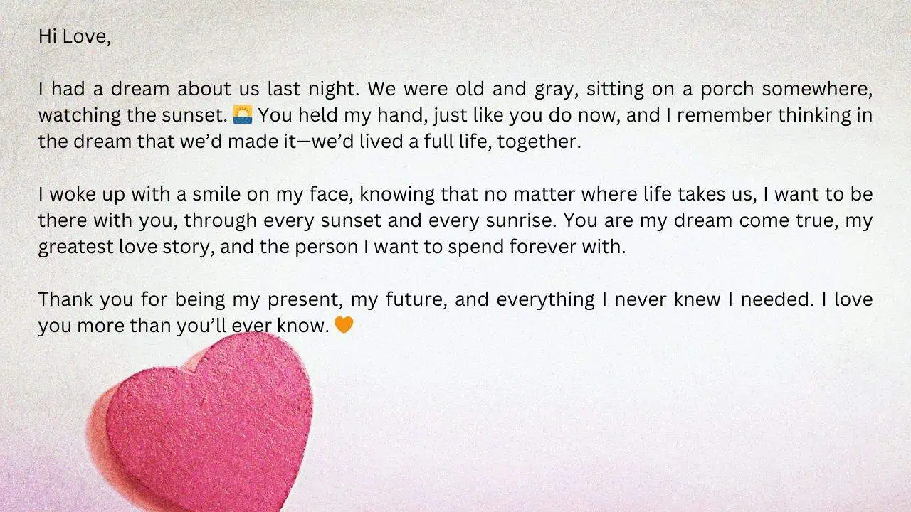 30 Sweet Love Letters For Him To Win His Heart - LoverJournal