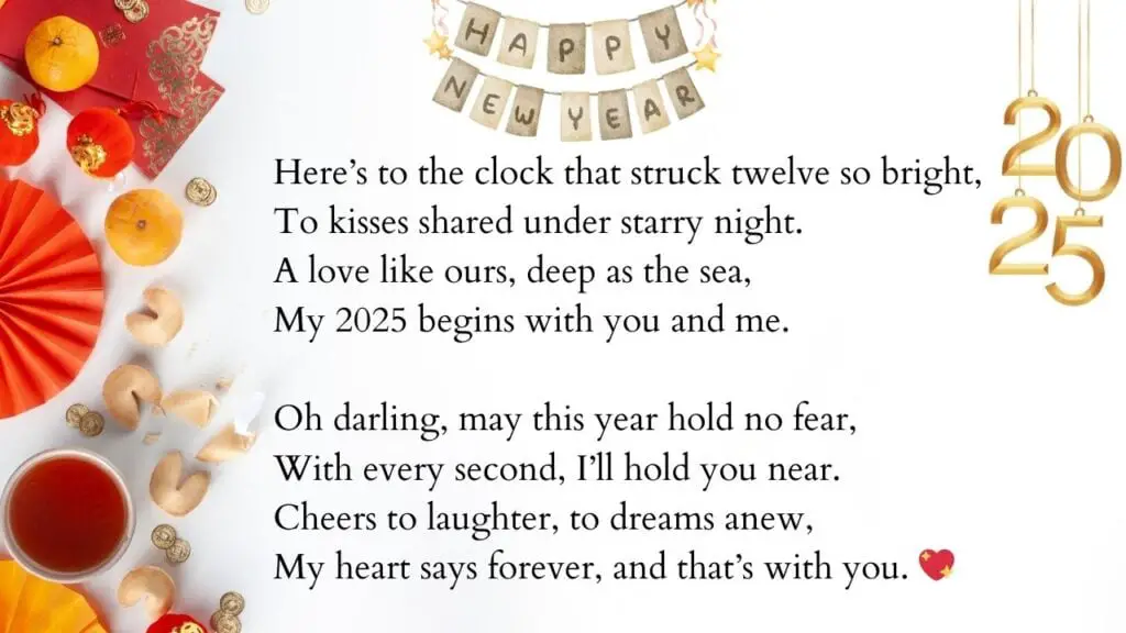 200 Happy New Year Poems For A Fresh Start 2025 - LoverJournal