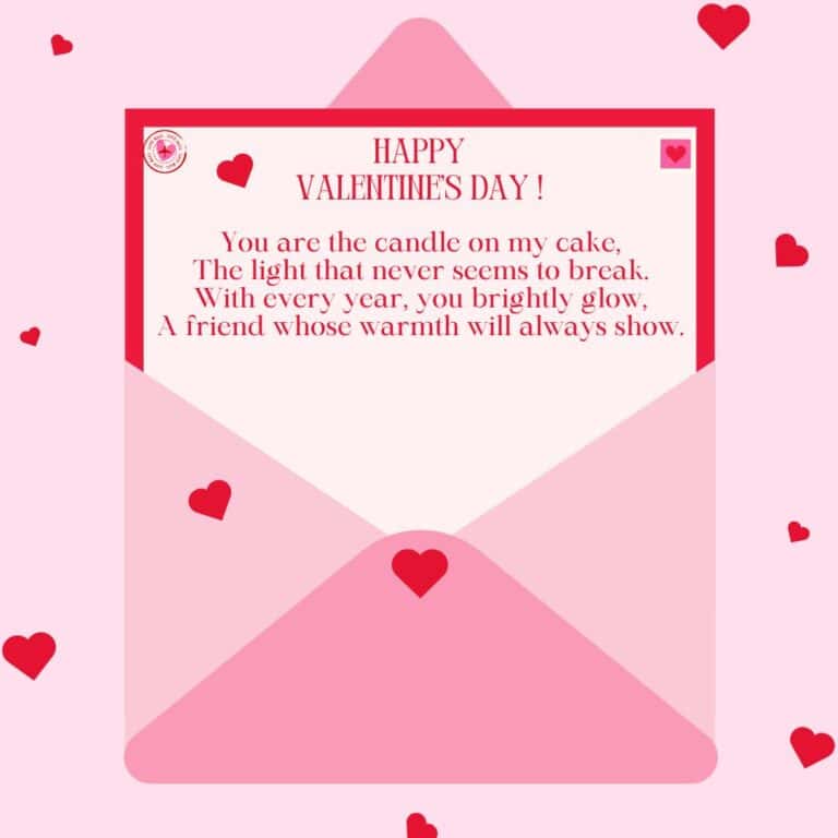 70 Valentine Day Poems For Friends To Cheer Up! - LoverJournal