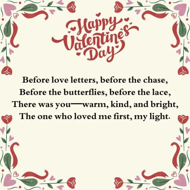 100 Valentines Day Poems For Mom To Express Your Gratitude - LoverJournal
